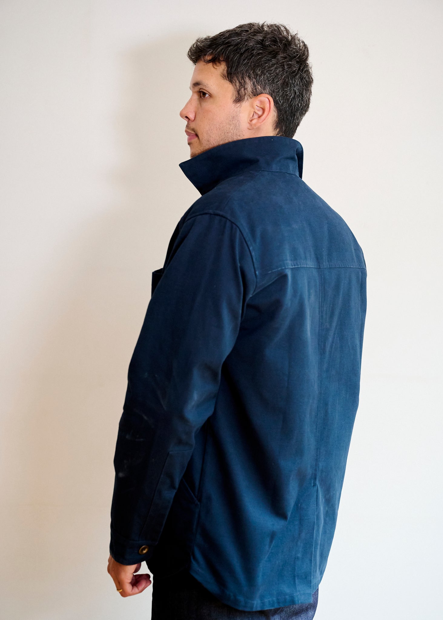 Men's canvas jacket - Dark Navy – Freight HHG